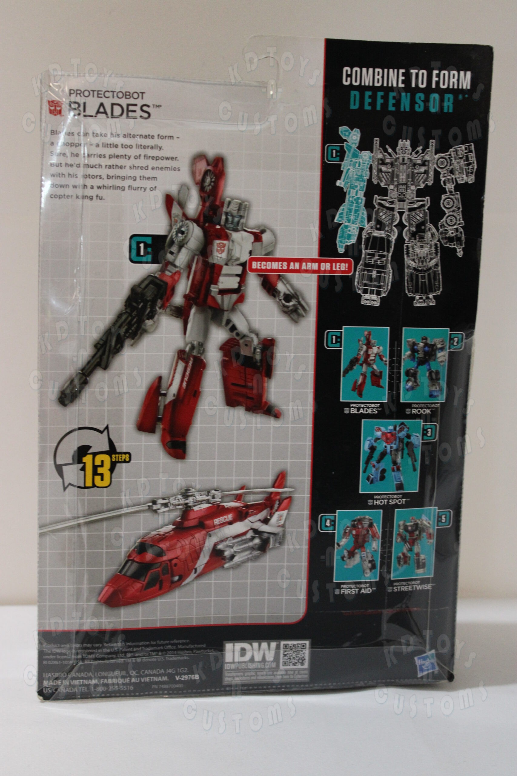 Transformers Combiner Wars: Protectobot Blades - KD Toys Elite Collections